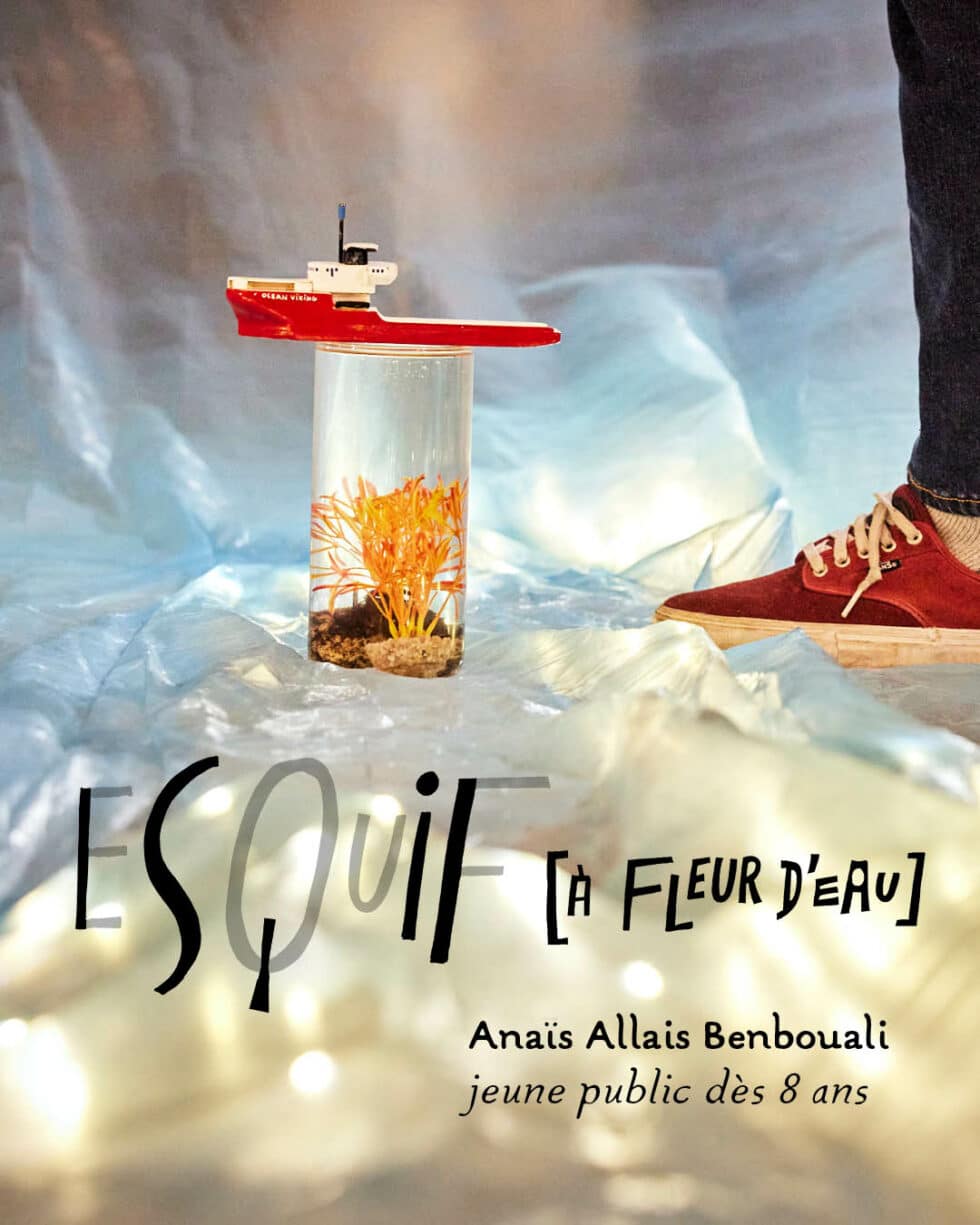 SOS MEDITERRANEE présente à la représentation de "Esquif [à fleur d'eau ...